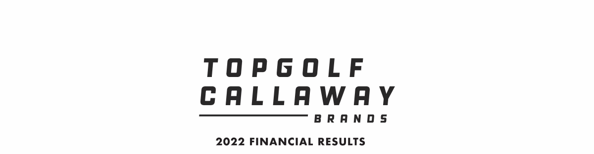 Topgolf Callaway Brands Corp. 2022 Annual Report